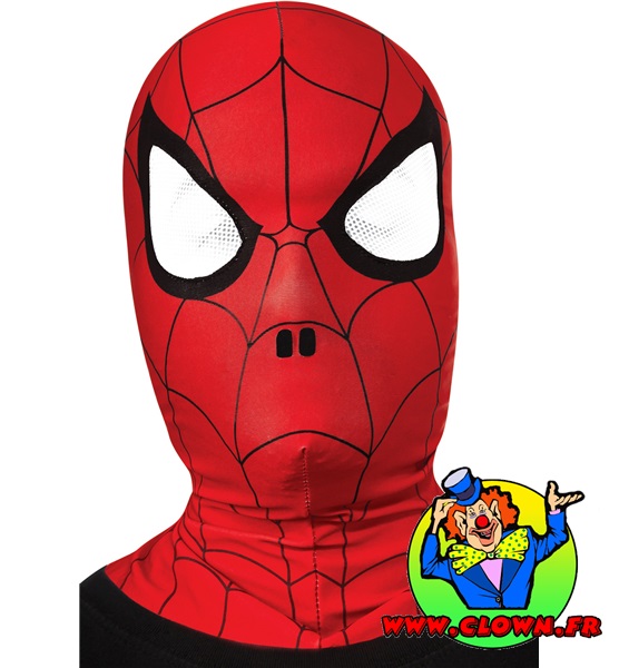 Achat Cagoule spider-man sur clown.fr ou en boutique sur Paris