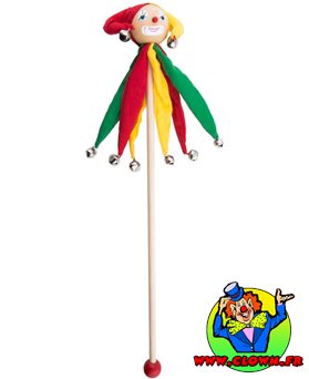 Achat Clown sur bâton sur clown.fr ou en boutique sur Paris